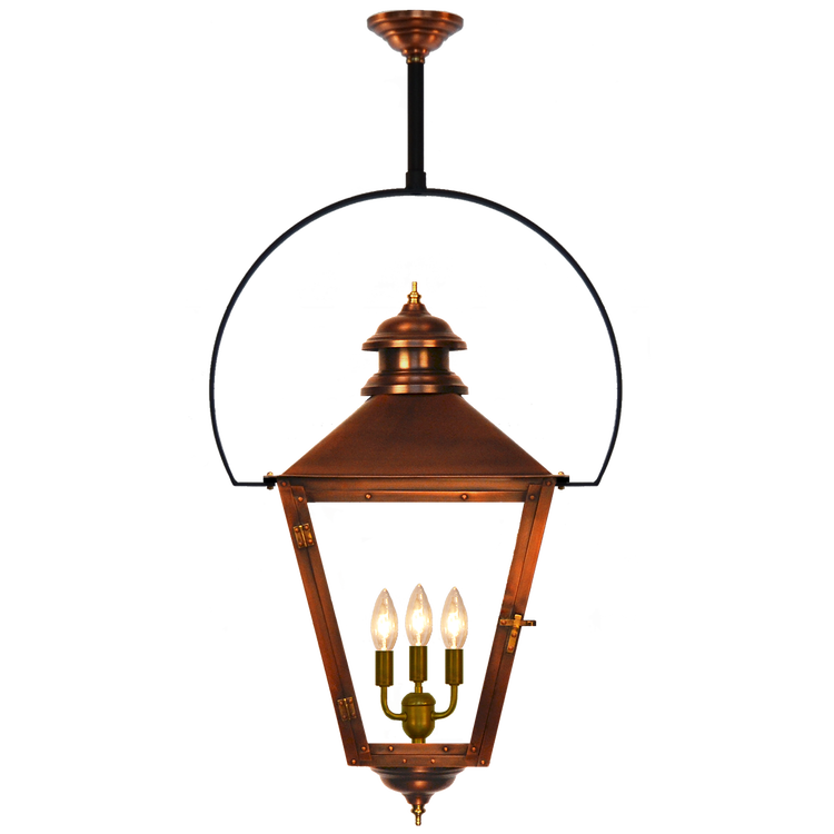 Adams Street 28.5" Classic Yoke Ceiling Lantern - CSL AS-43 CY | Visual ...