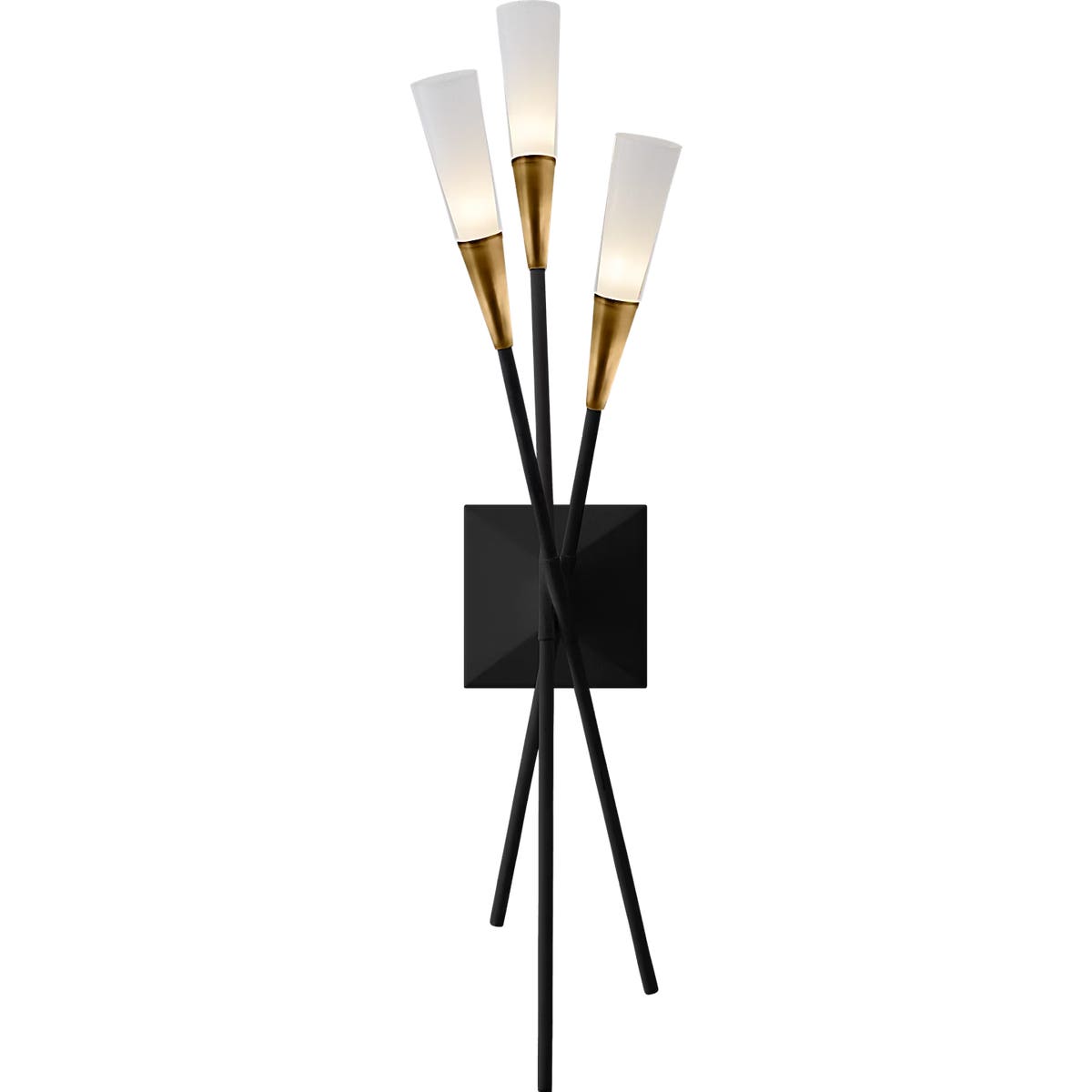 Stellar Triple Tail Sconce - CHD2602 | Visual Comfort