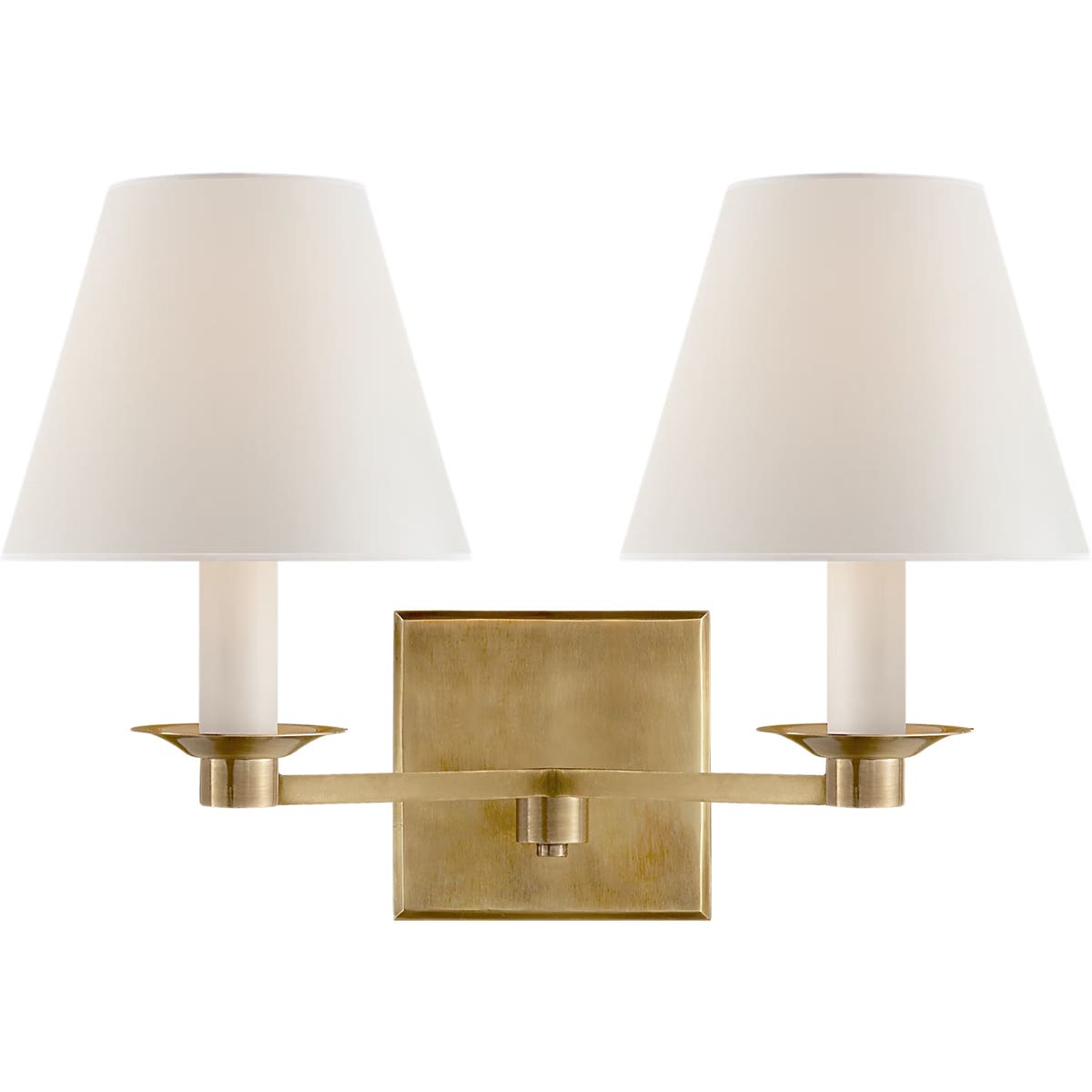 Evans Double Arm Sconce - RL2007 | Visual Comfort