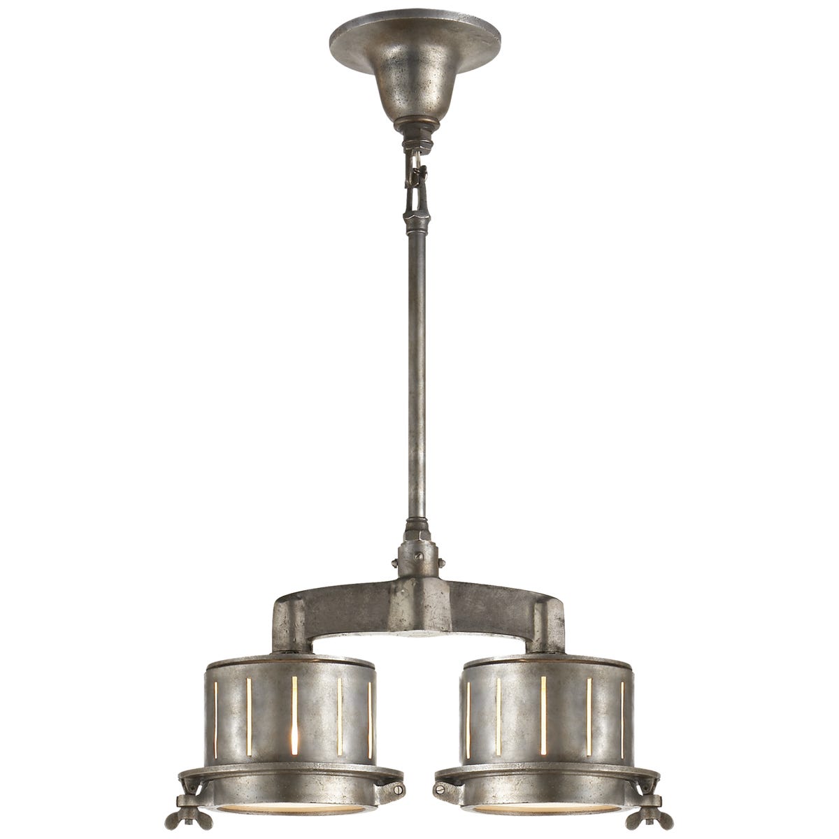 Knockout Double Bar Light - TOB5341 | Visual Comfort