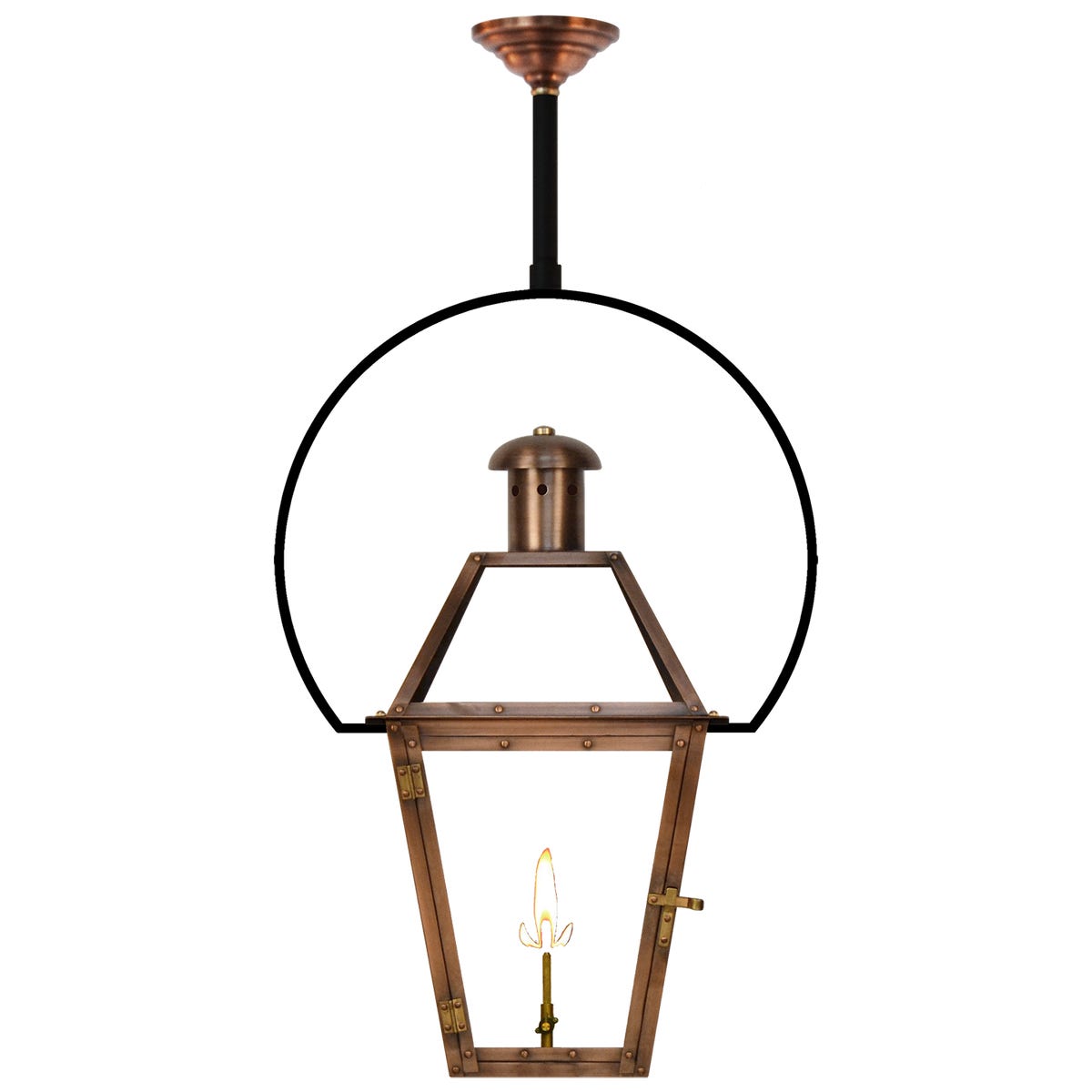 Georgetown 27" Yoke Ceiling Lantern - CSL GT-27 CY | Visual Comfort