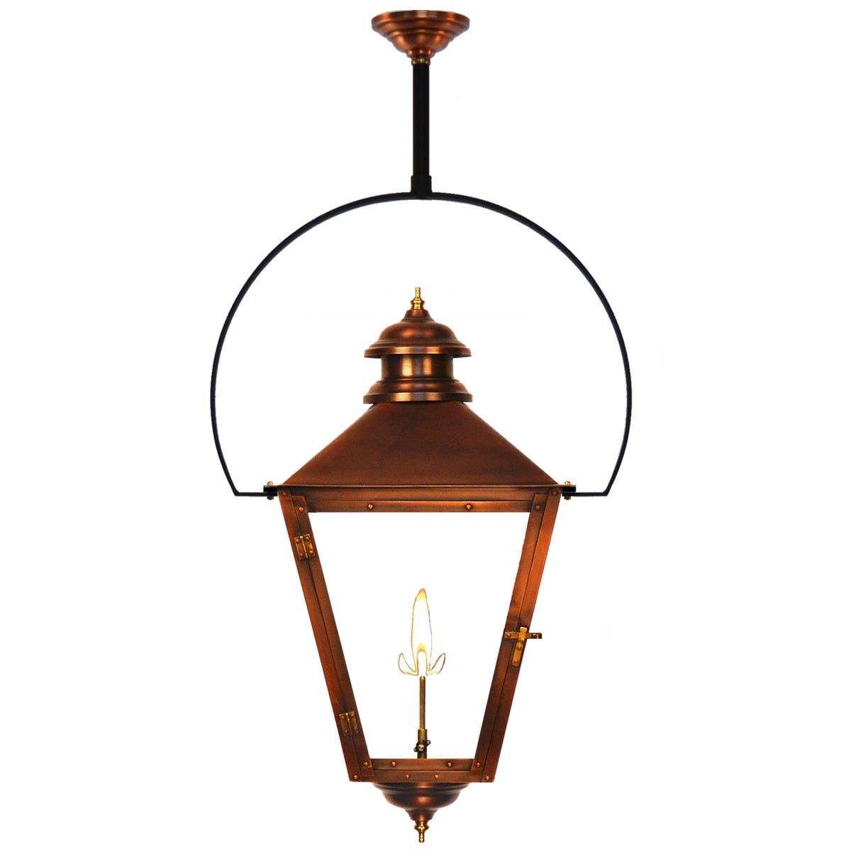 Adams Street 18.5" Classic Yoke Ceiling Lantern - CSL AS-41 CY | Visual ...