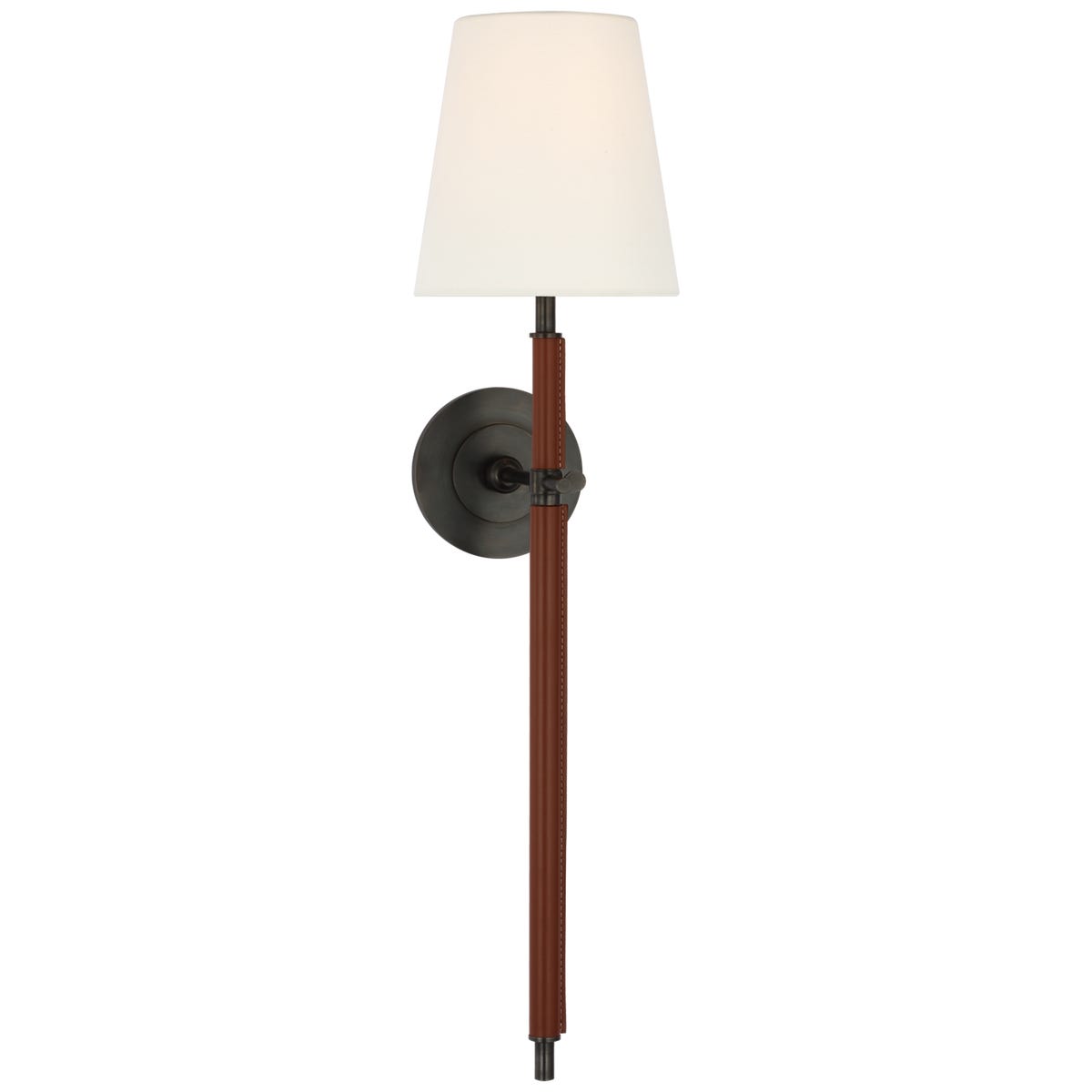 Bryant Large Wrapped Tail Sconce - TOB2582 | Visual Comfort