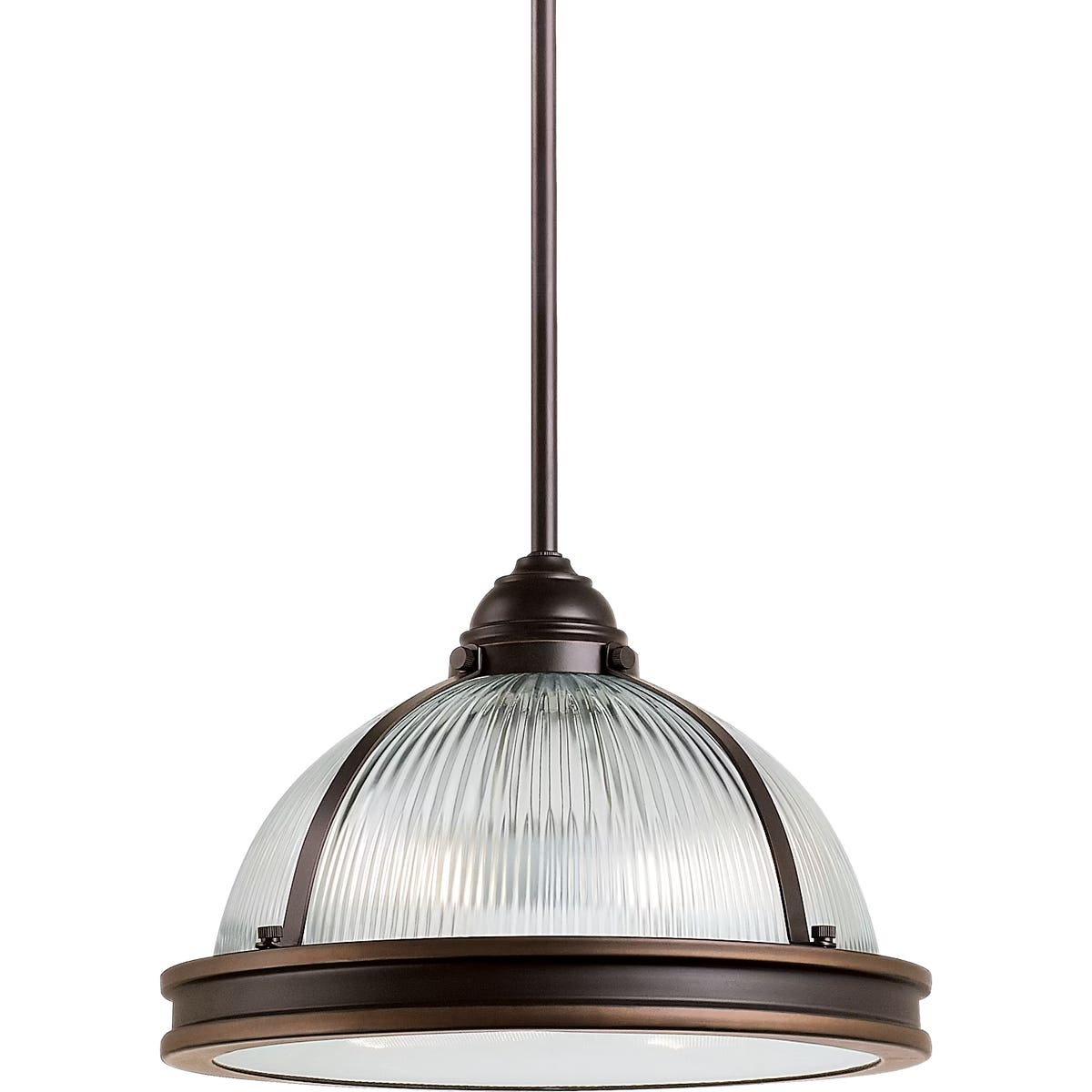 Pratt Street Prismatic Two Light Pendant - 65061 | Visual Comfort