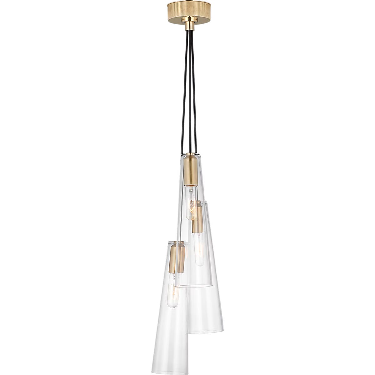 Osvaldo 4" Triple Pendant - RB5112 | Visual Comfort