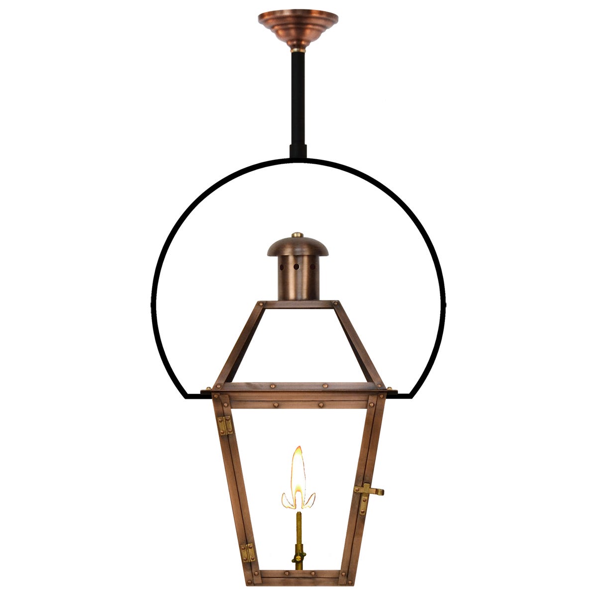 Georgetown 22" Yoke Ceiling Lantern - CSL GT-22 CY | Visual Comfort