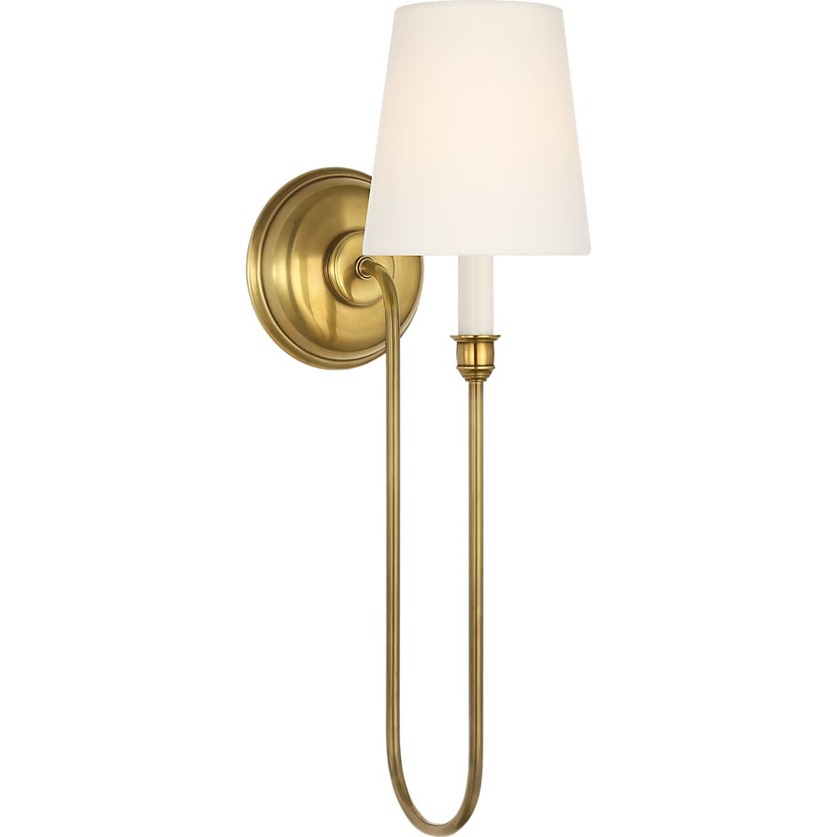 Vendome 21" Deep Arm Sconce - TOB2425 | Visual Comfort