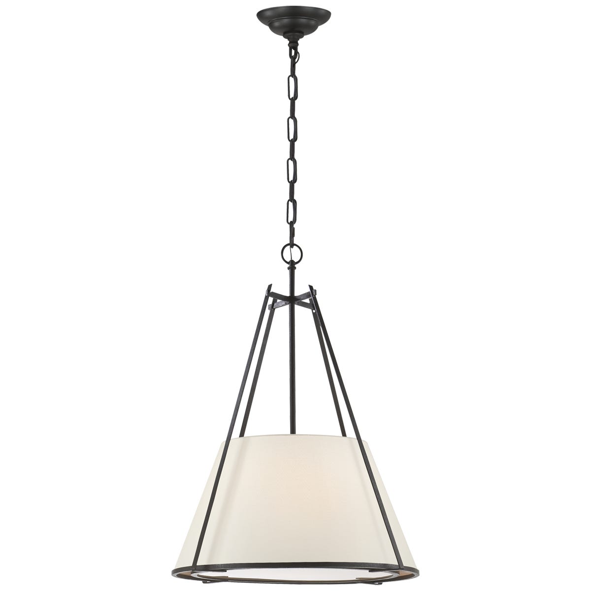 Aspen Large Conical Hanging Shade (Open Box) - S5033-OB | Visual Comfort